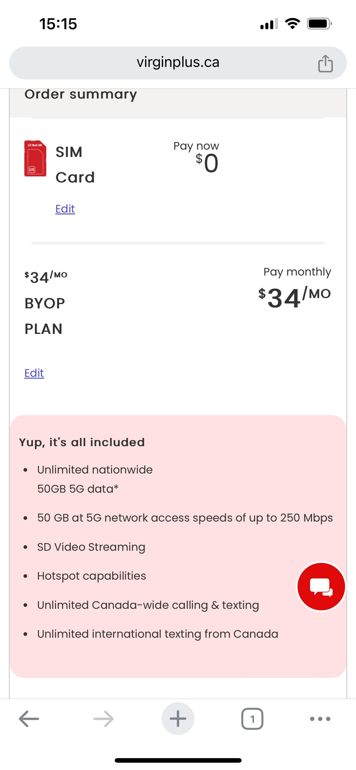 [Virgin Mobile] New BYOD plan unlimited 5G 50Go/$34 available online - RedFlagDeals.com Forums