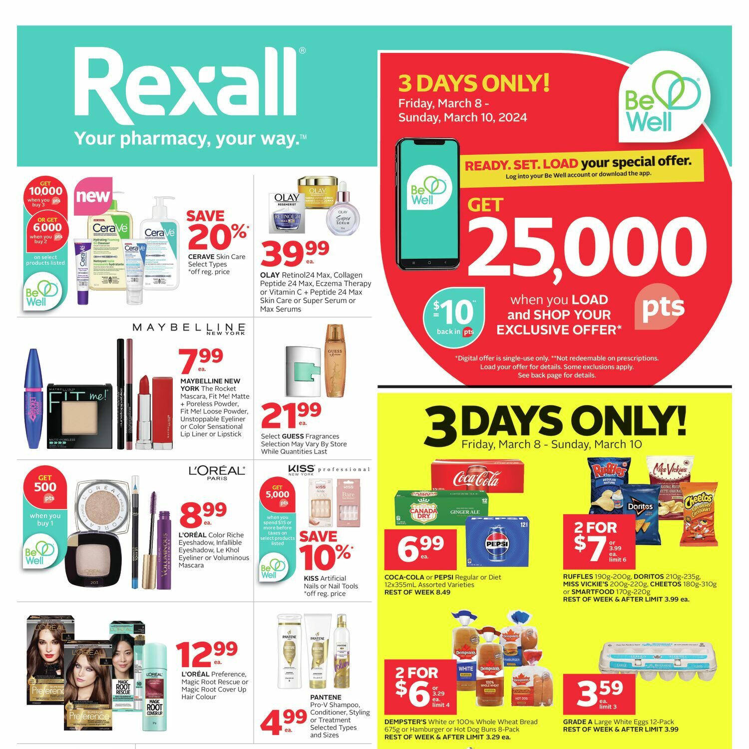 Rexall Weekly Flyer - Weekly Savings (ON) - Mar 8 – 14 - RedFlagDeals.com