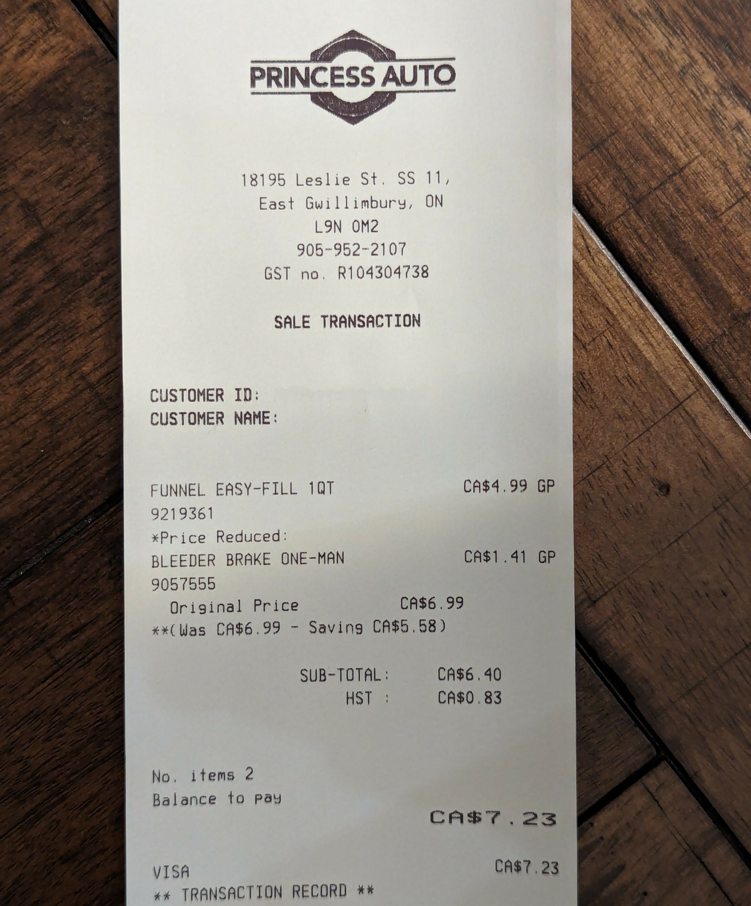 [Princess Auto] [PRICE ERROR] One Person Brake Bleeder ($1.41) YMMV ...