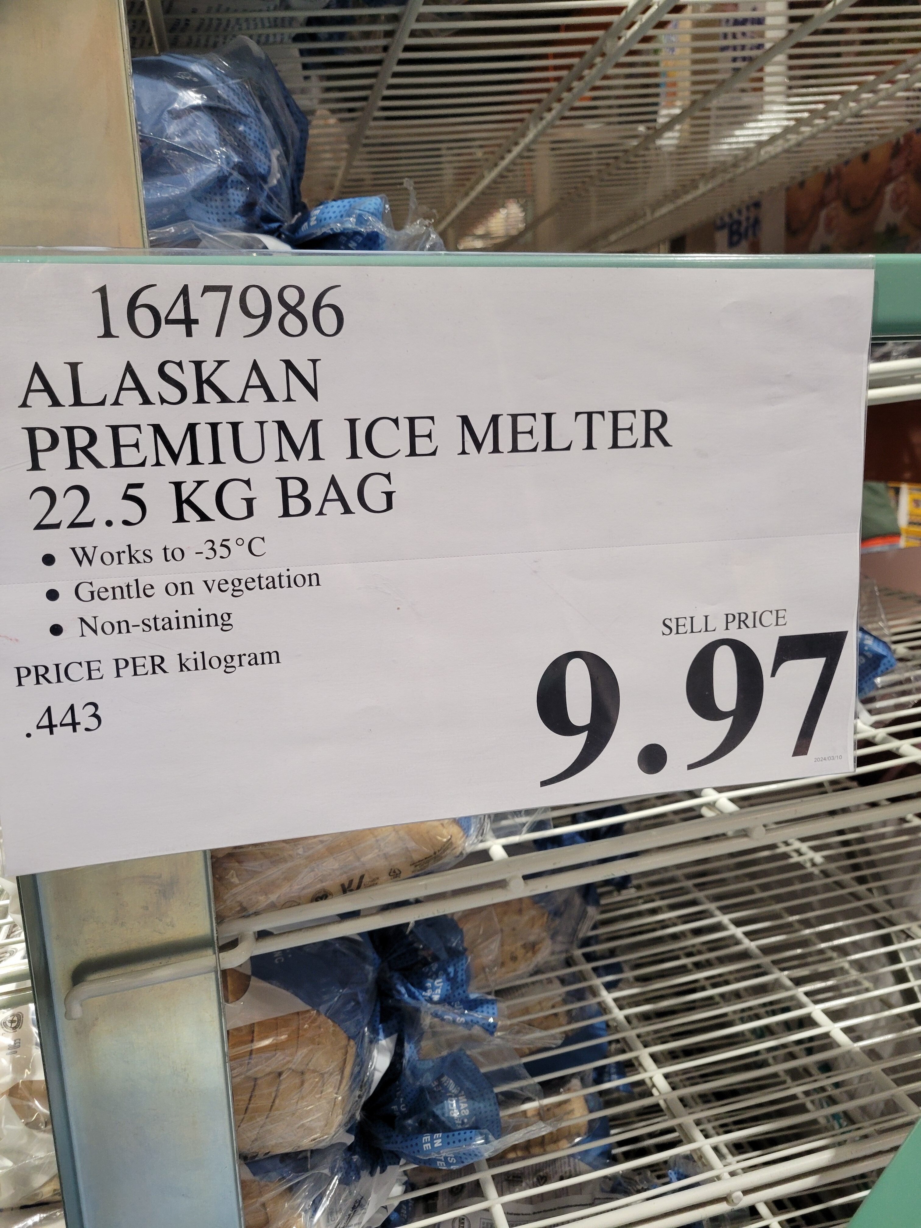 Salt Bucket For Snow Alaskan Premium Ice Melter Jug - 4.5 Kg From ...