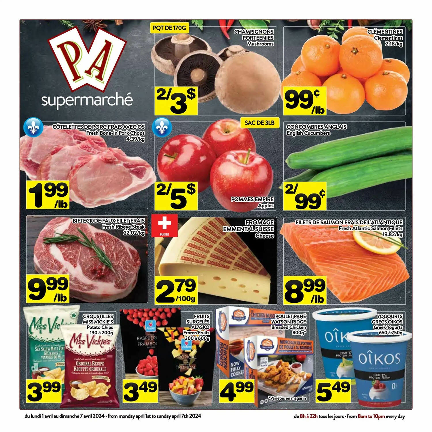 Supermarche PA Weekly Flyer - Weekly Specials - Apr 1 – 7 ...