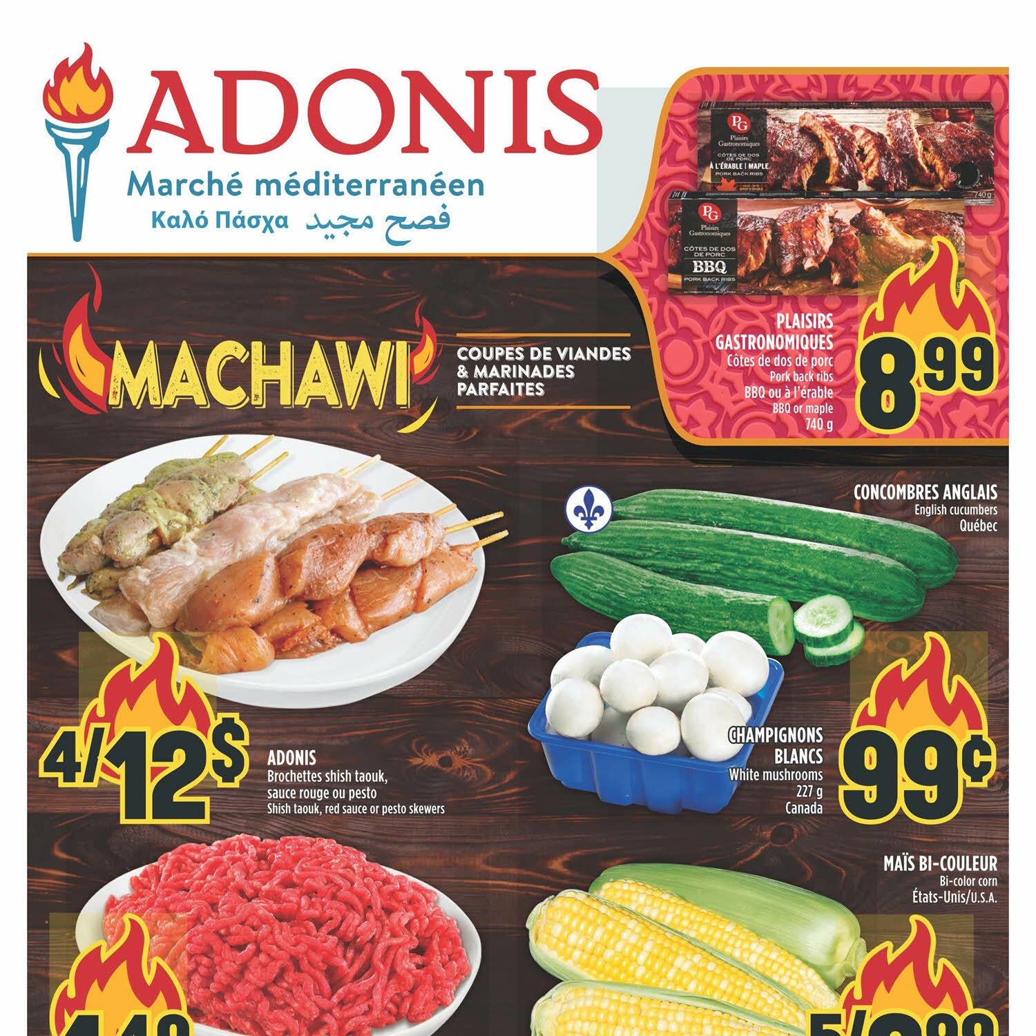 Marche Adonis Weekly Flyer - Weekly Specials (QC) - May 2 – 8 ...