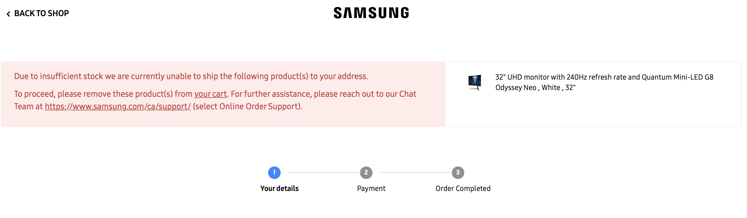 [Samsung] Lava hot - SPC DEAL - 32" UHD monitor with 240Hz refresh rate ...