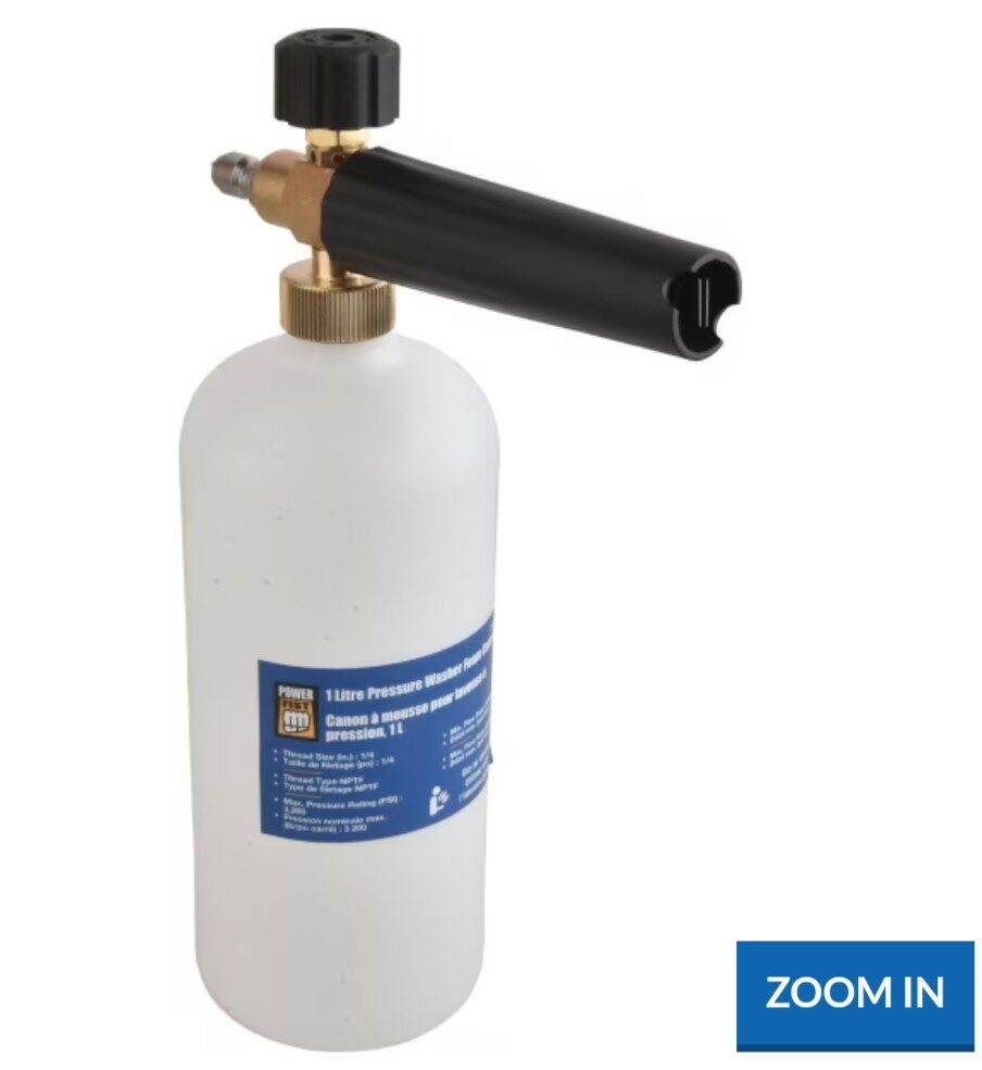 [Princess Auto] Foam Cannon for pressure washer - $14.99 - RedFlagDeals ...