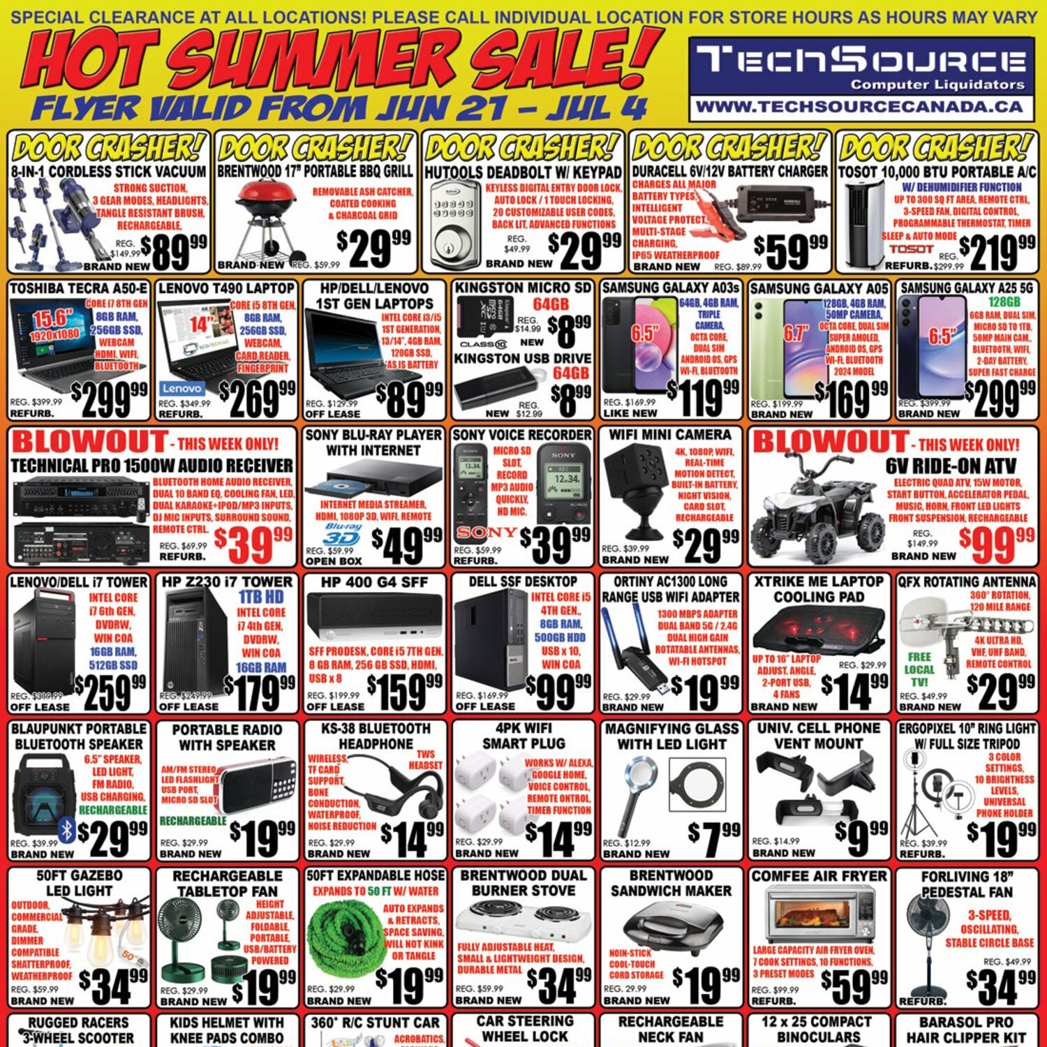 Tech Source Weekly Flyer - Hot Summer Sale - Jun 21 – Jul 4 ...