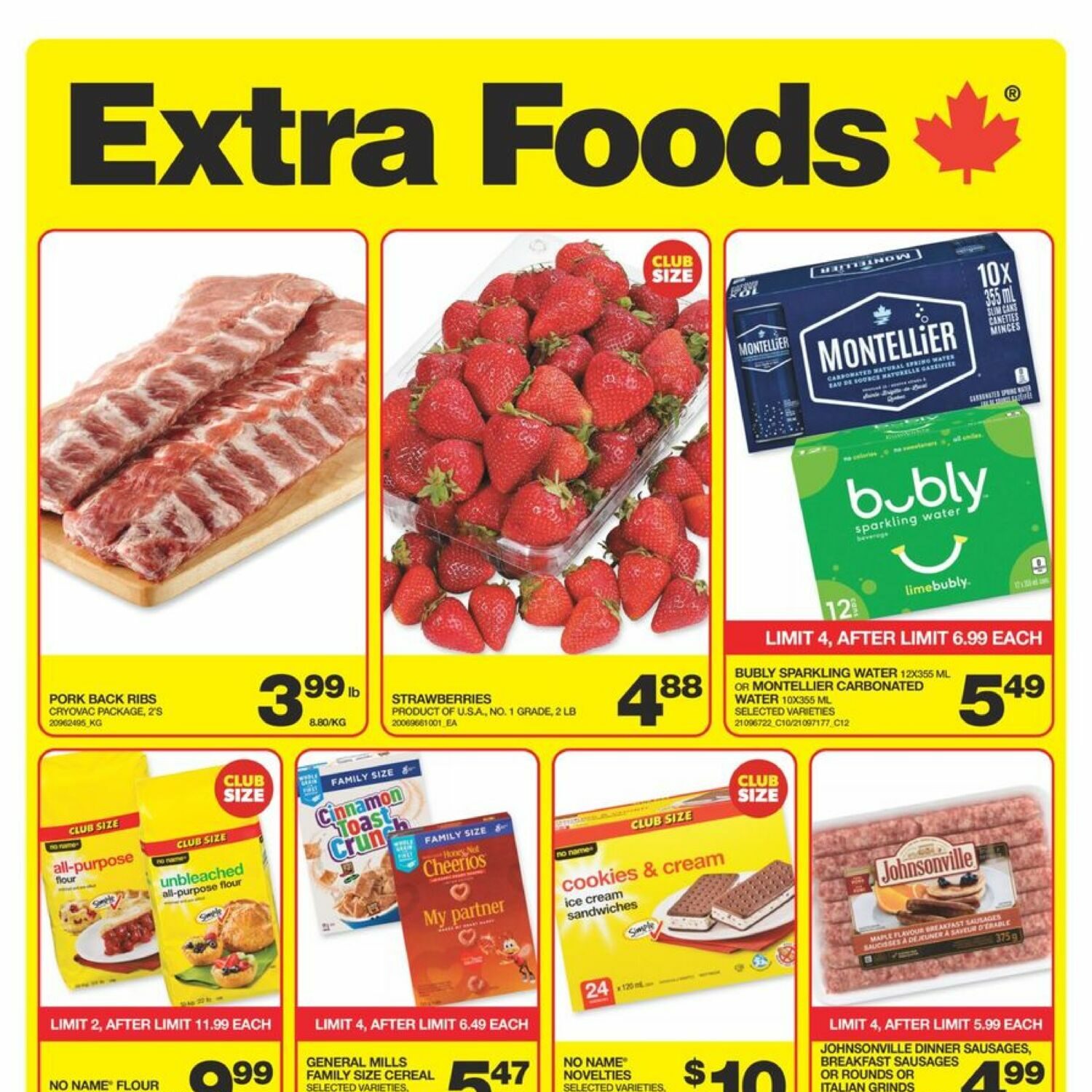 Extra Foods Weekly Flyer - Weekly Savings - Jul 4 – 10 - RedFlagDeals.com