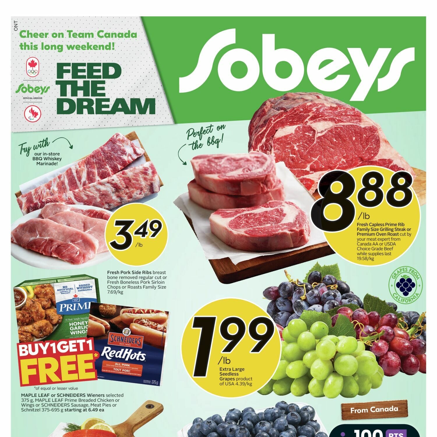 Sobeys Weekly Flyer - Weekly Savings (ON) - Aug 1 – 7 - RedFlagDeals.com