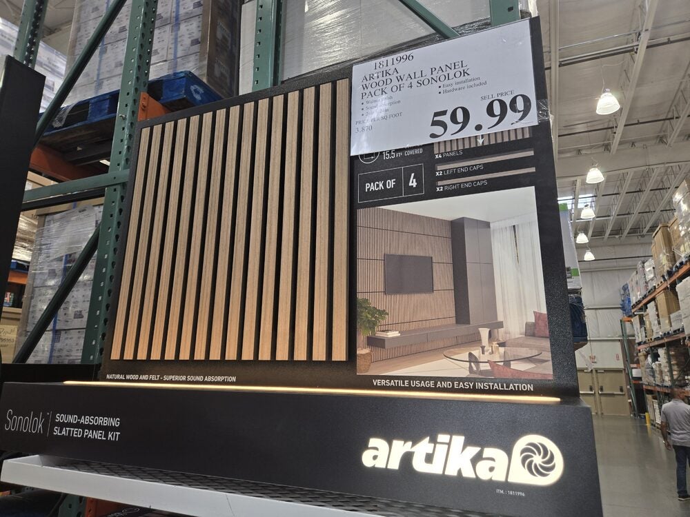 [Costco] Artika Sonolok Fluted Panels $40 (in-store) - RedFlagDeals.com Forums