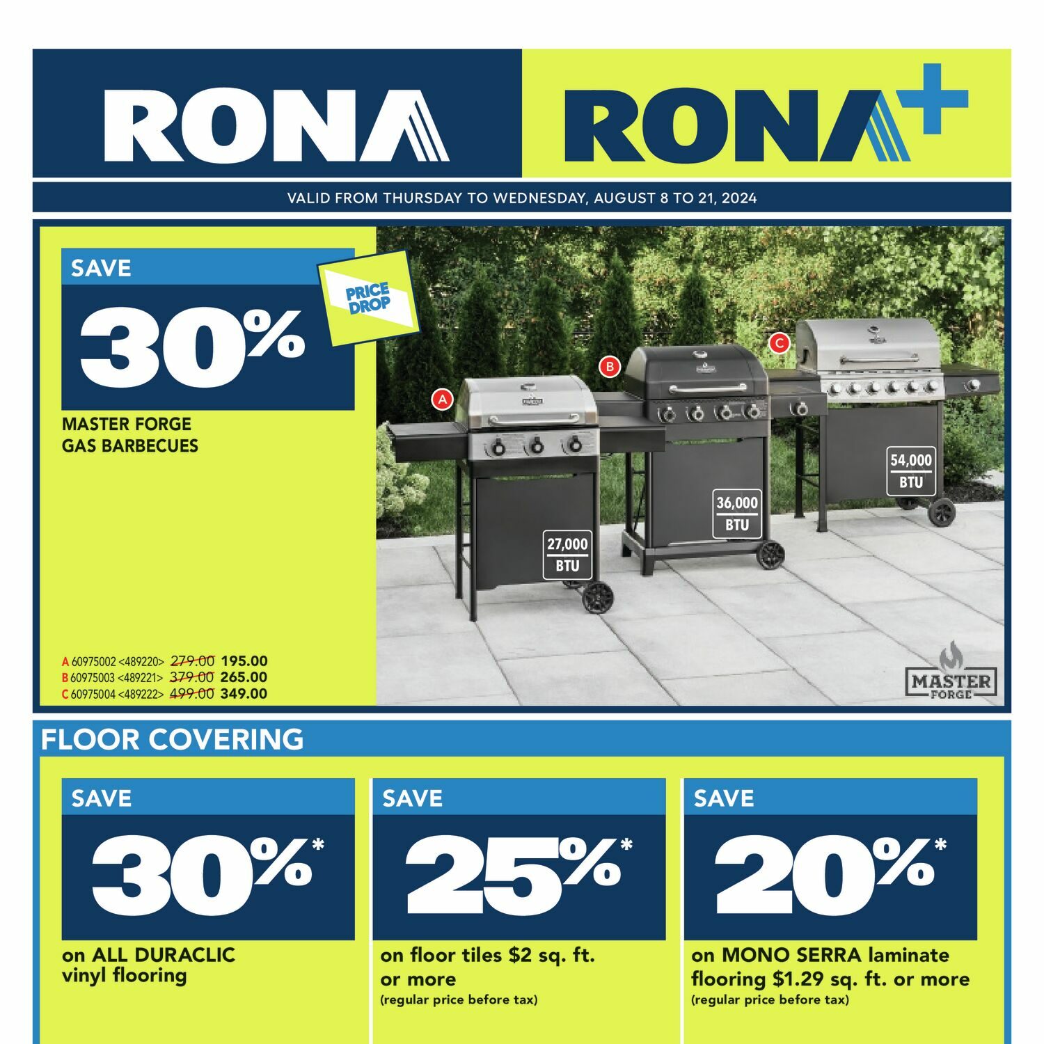 Rona Weekly Flyer - Weekly Deals (ON) - Aug 15 – 21 - RedFlagDeals.com