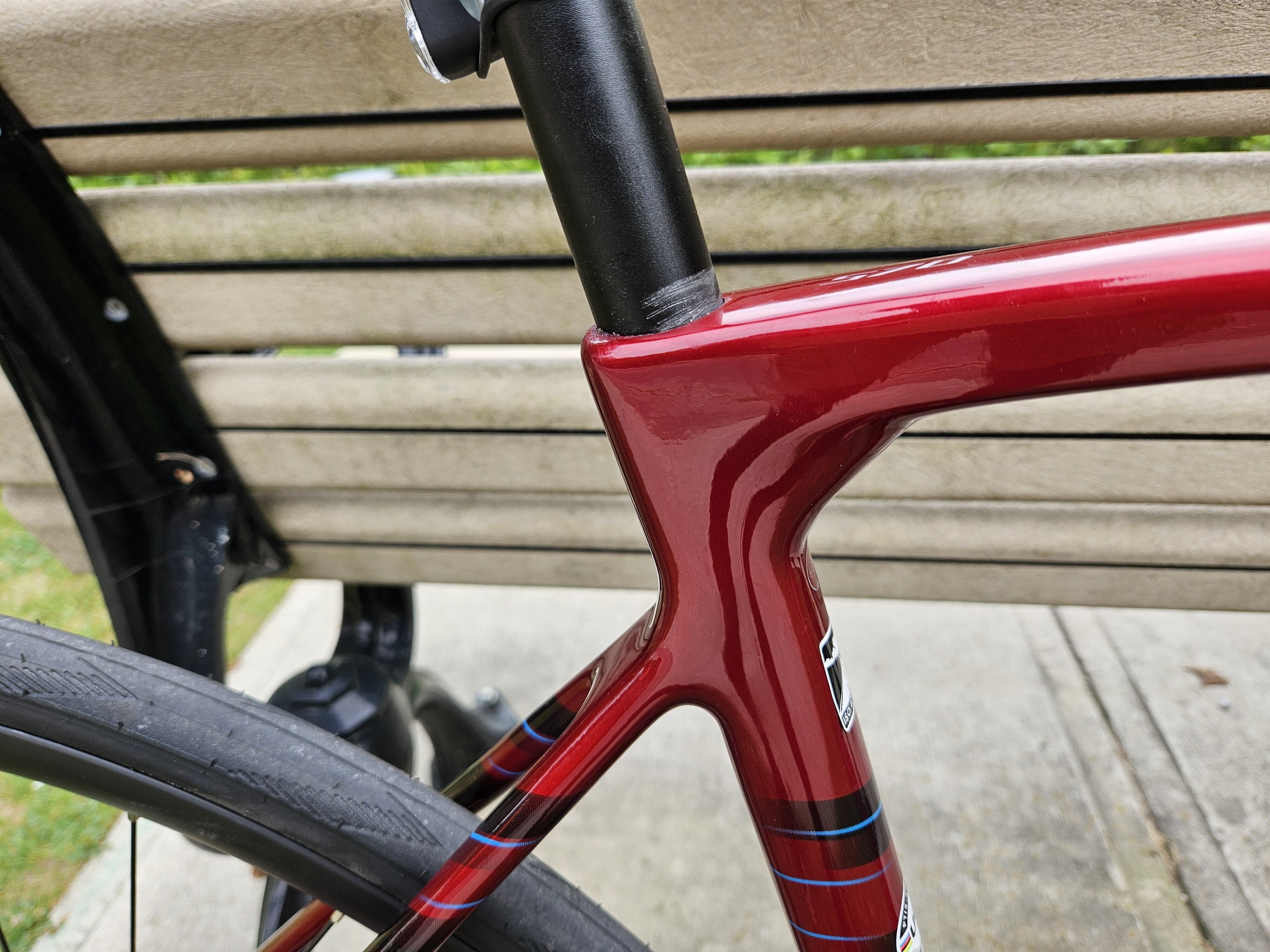 [MEC] POLYGON STRATTOS road bike (Carbon frame, disc brakes, 2x12 105 ...