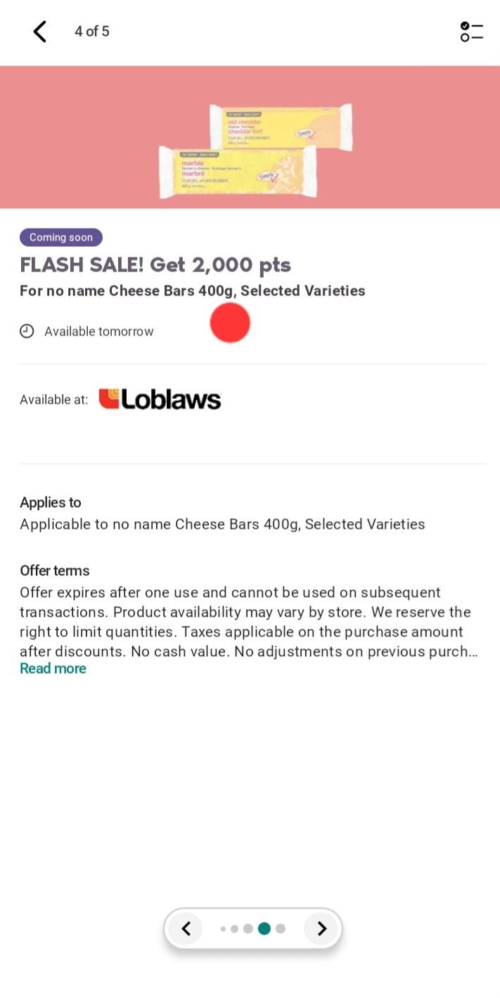 [Loblaws] No name butter $5+ 2000 PC points Aug 20th and 21st only ...