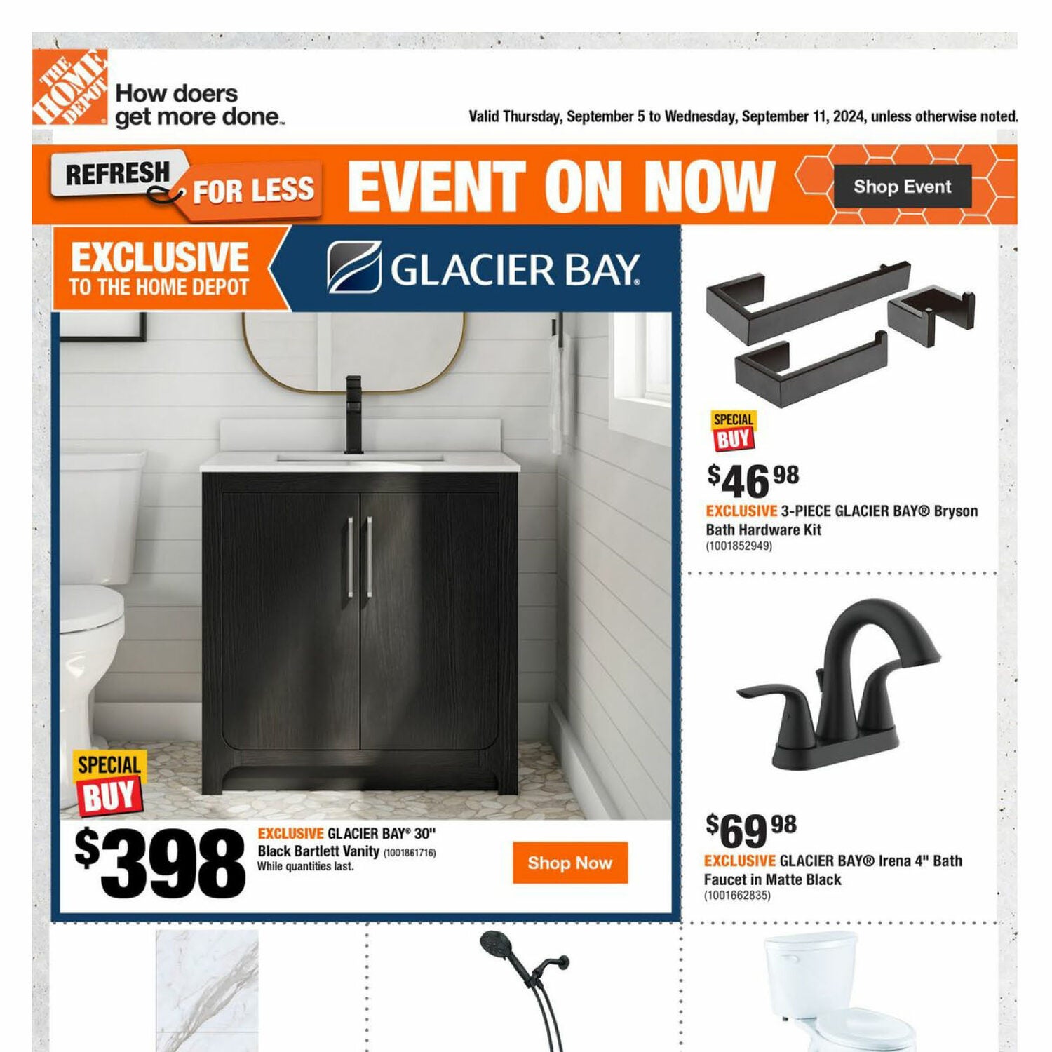 Home Depot Weekly Flyer - Weekly Deals - Refresh For Less Event (ON ...