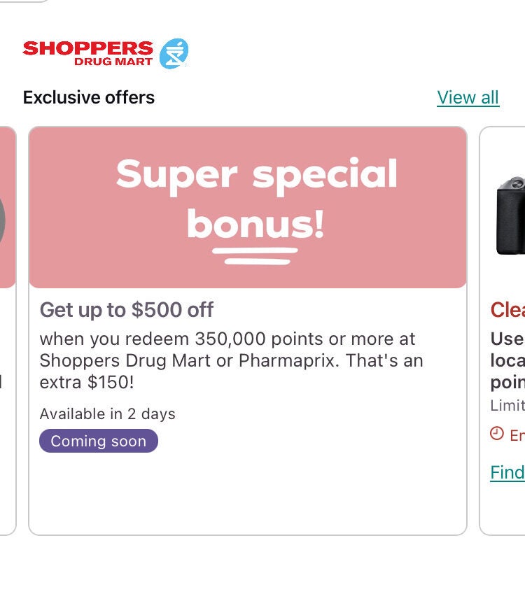 [Shoppers Drug Mart] Shoppers Drug Mart - Bonus Redemption Sept 6-11 ...