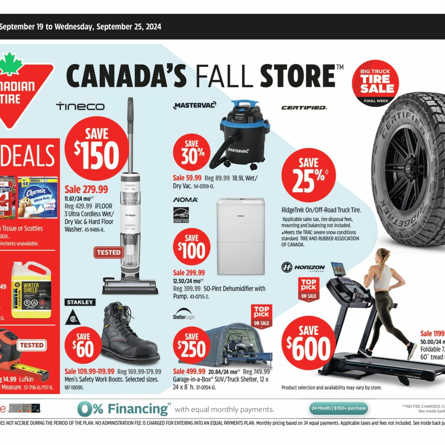 Canadian Tire Weekly Flyer - Weekly Deals - Canada's Fall Store - Sep ...