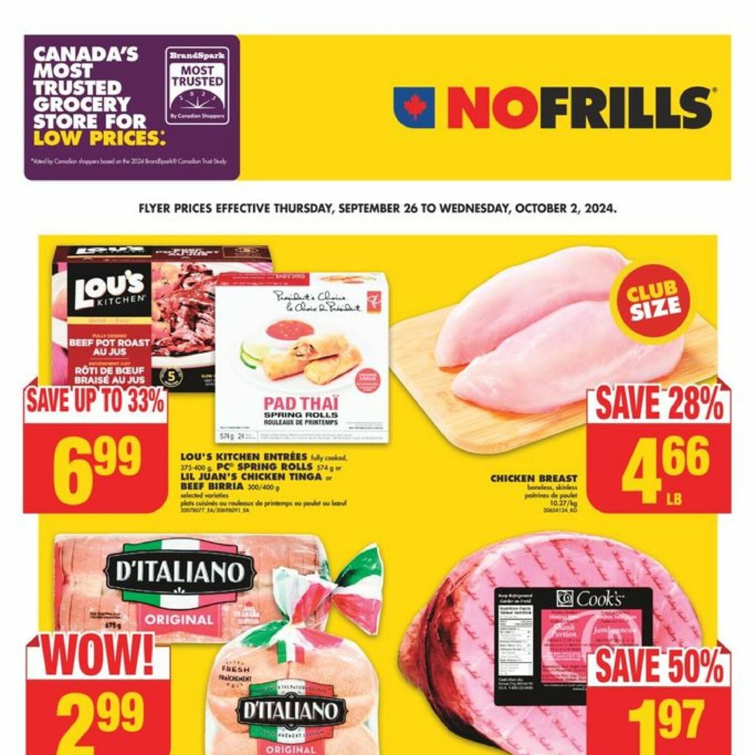 No Frills Weekly Flyer - Weekly Savings (ON) - Sep 26 – Oct 2 ...