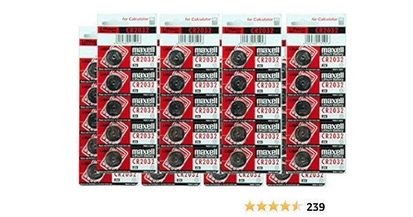 [Amazon.ca] Maxell CR2032 3V Lithium Coin Batteries Made in Japan ...
