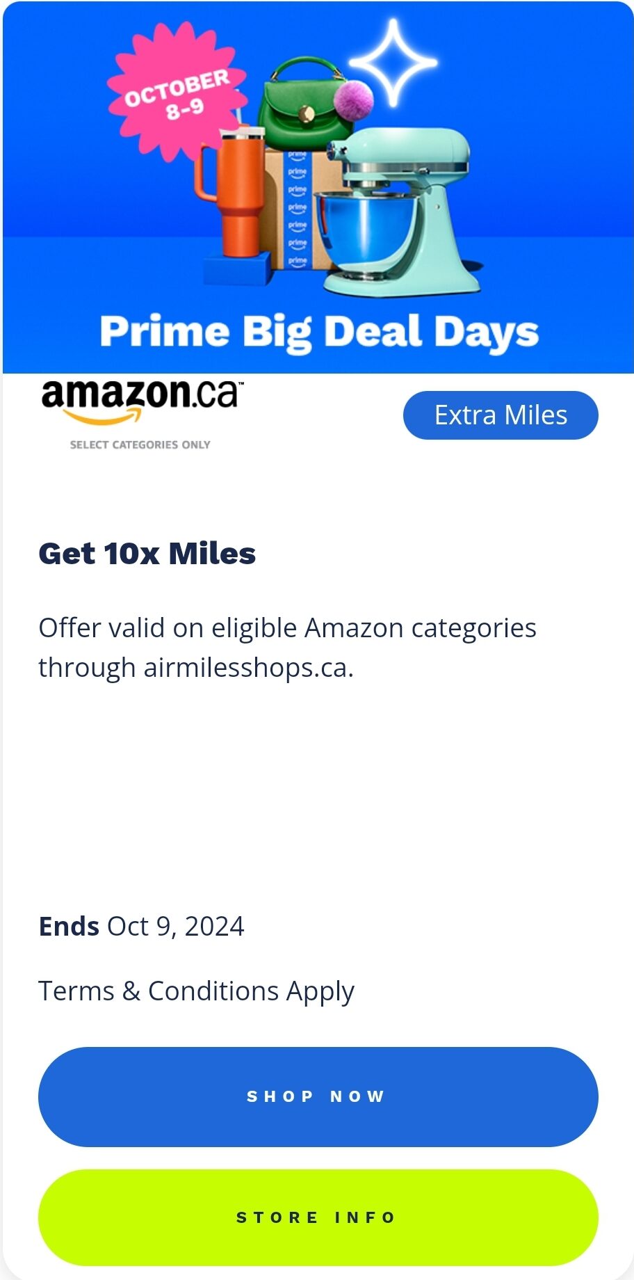 [Air Miles] 10x Air miles on Amazon purchases through airmilesshop.ca ...