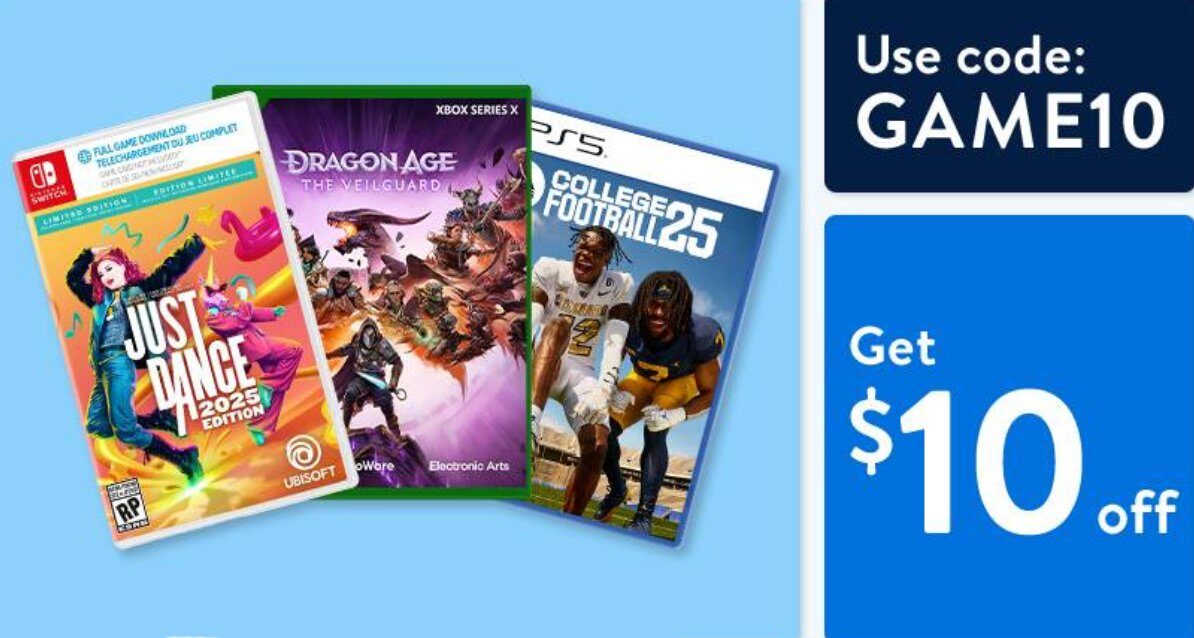 [Walmart] $10 Off Select Video Game Purchases with Promo Code ...