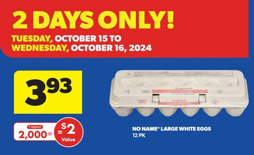 [Real Canadian Superstore] [ON] Get 2,000 PCO points for every No Name ...