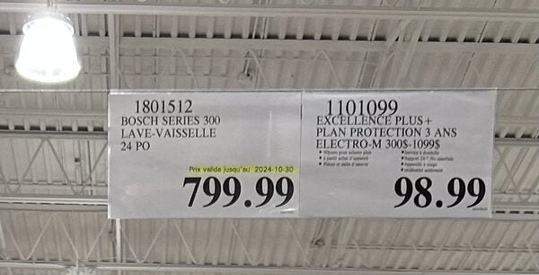 [Costco] Bosch 300 dishwasher (SHE43CM5N) - $799 in store - Page 3 ...