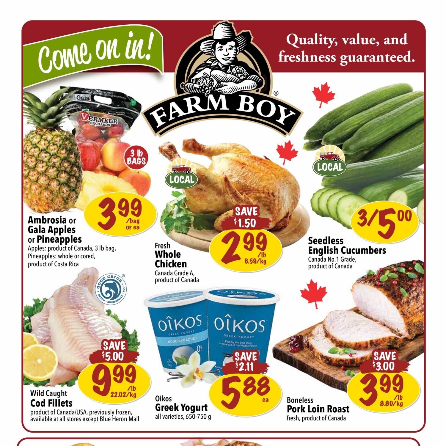 Farm Boy Weekly Flyer - Weekly Savings - Oct 31 – Nov 6 - RedFlagDeals.com