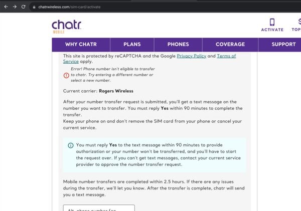 Chatr service - RedFlagDeals.com Forums