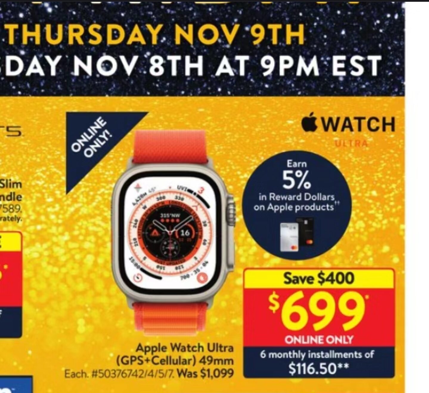 [Walmart] Apple Watch Ultra 2 $699 (the link is up) - RedFlagDeals.com ...