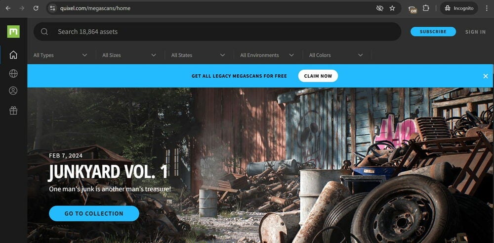 [Fab.com] [Quixel.com] Quixel Megascans library (18K+ assets for game ...