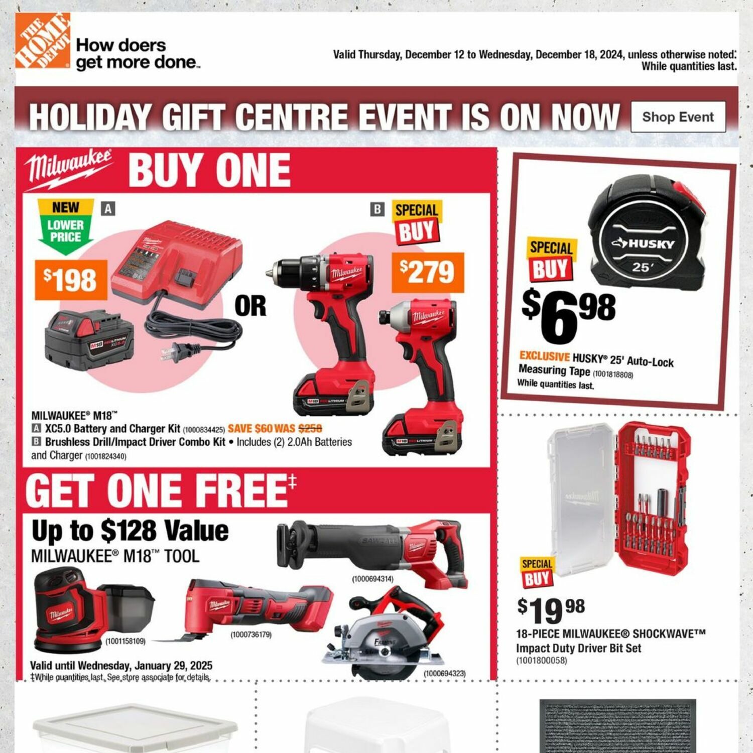 Home Depot Weekly Flyer - Weekly Deals - Dec 12 – 18 - RedFlagDeals.com