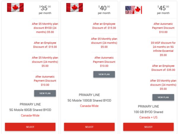 Corporate EPP Plans - Bell/Telus/Rogers - Page 401 - RedFlagDeals.com ...