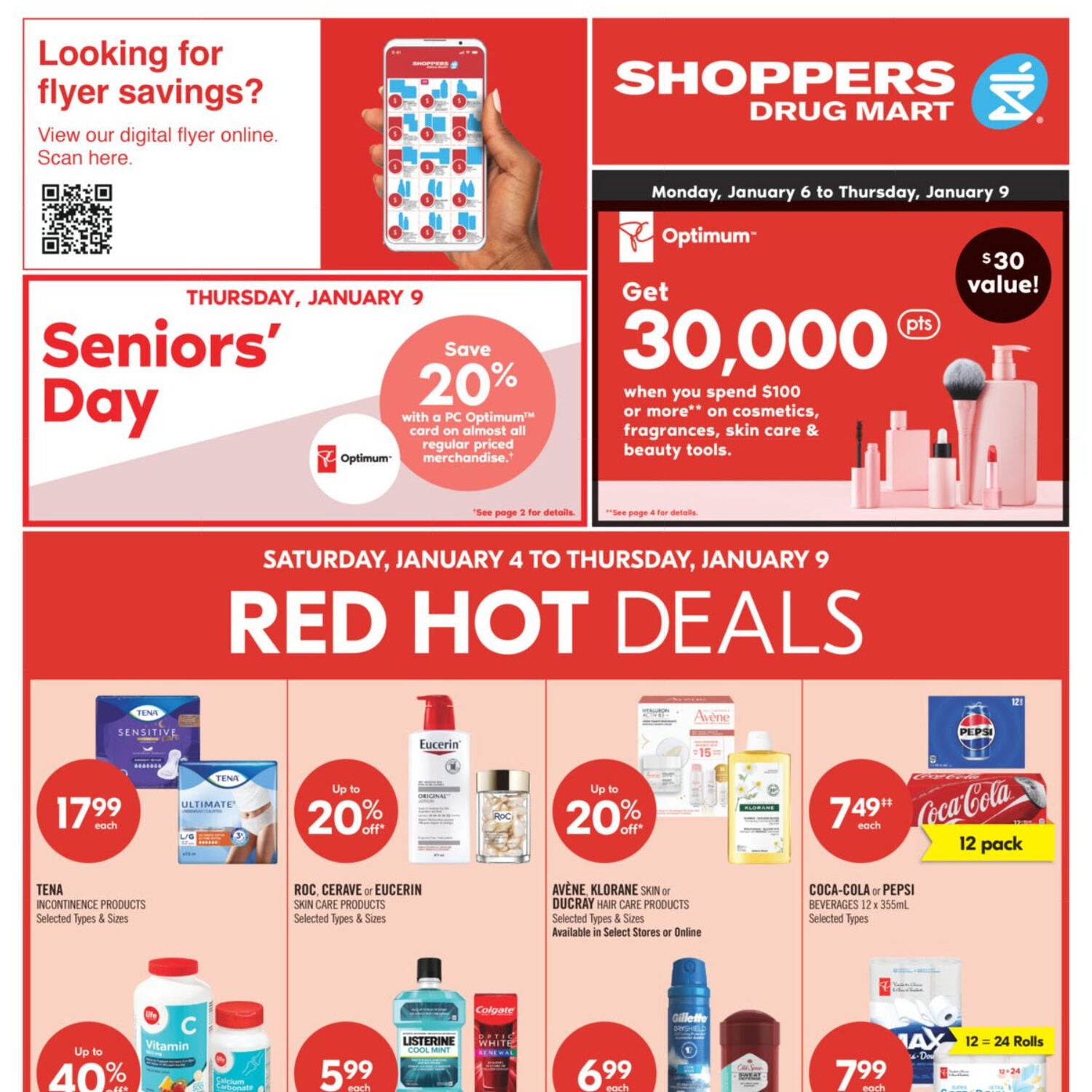 Shoppers Drug Mart Weekly Flyer - Weekly Savings (SK) - Jan 4 – 9 ...