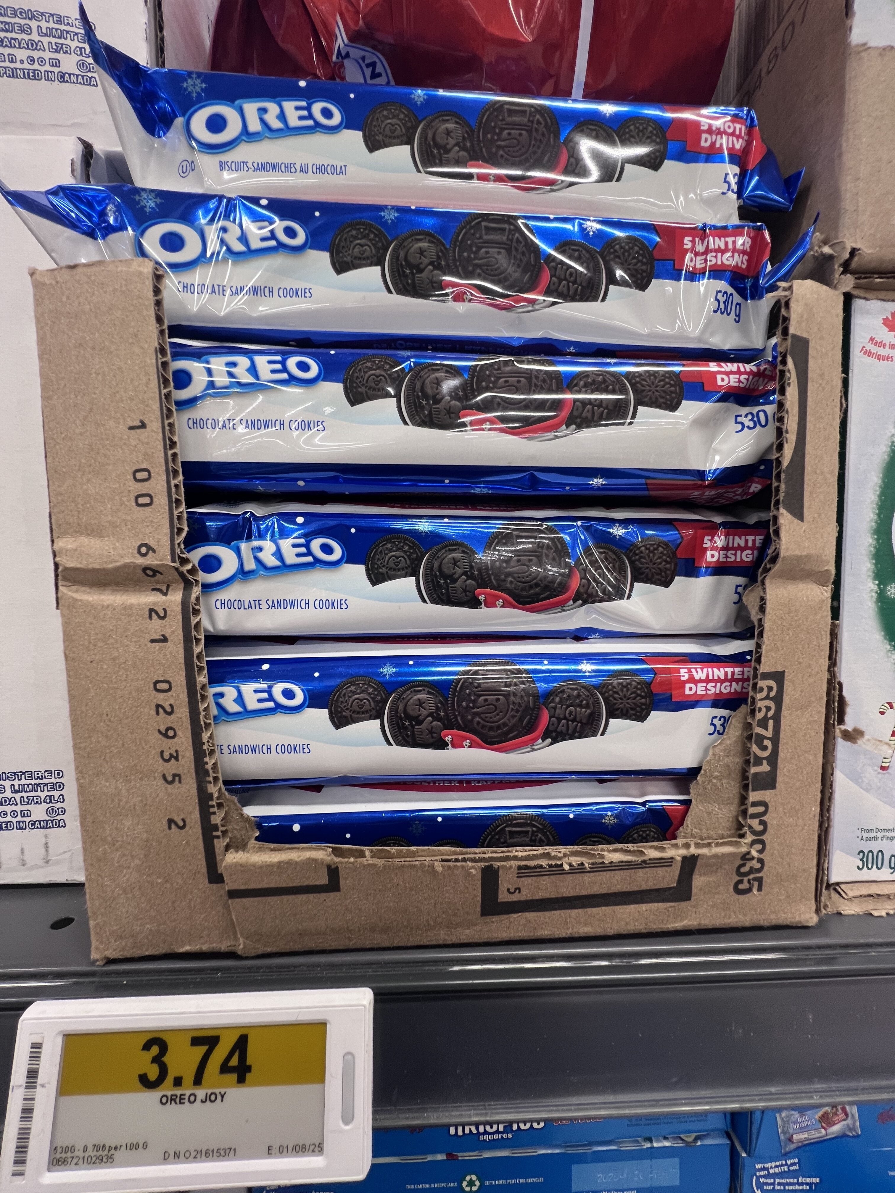 [Dollarama] Oreo Cookies - 530g family pack - $3.75 - RedFlagDeals.com ...