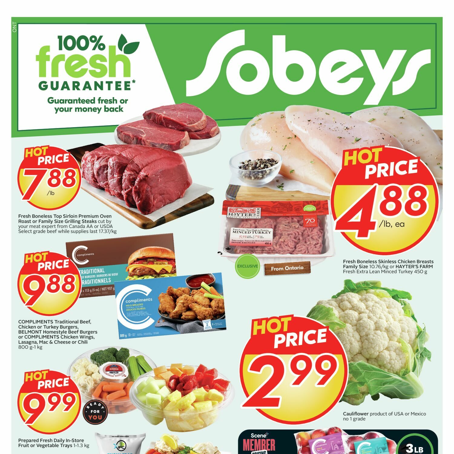 Sobeys Weekly Flyer - Weekly Savings (ON) - Jan 23 – 29 - RedFlagDeals.com