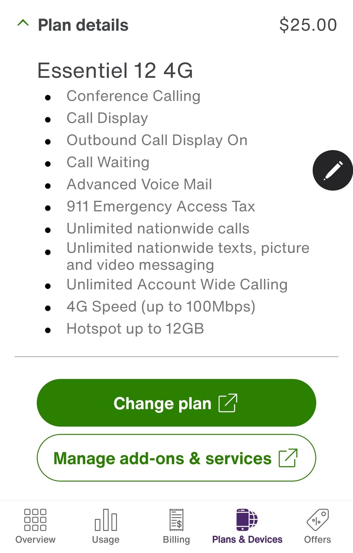 Telus Phone Plan $25 CAD per month for 12GB at 4G Speed. - RedFlagDeals ...