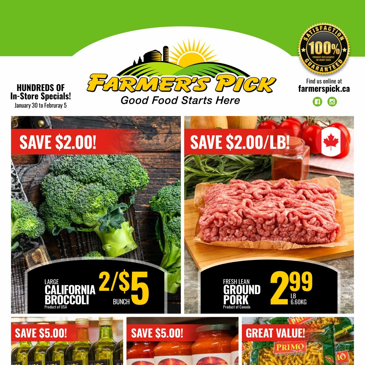 Farmers Pick Weekly Flyer - Weekly Specials - Jan 30 – Feb 5 ...