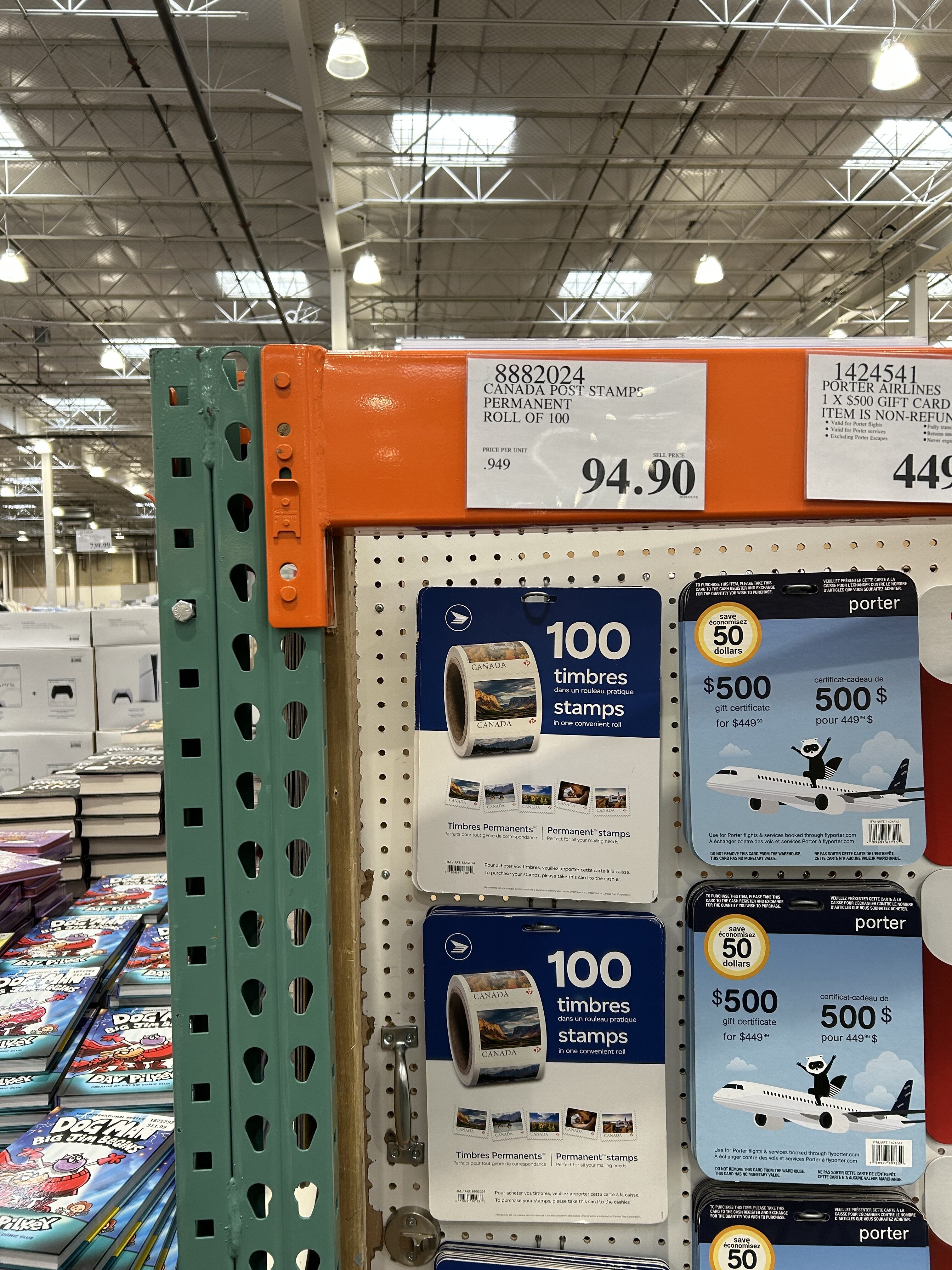 [Costco] DEAD Canada post P stamps roll of 100 stamps $94.9 ...