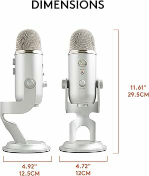 [Staples] Blue Yeti USB Condenser Microphone - Silver $89.97 ...