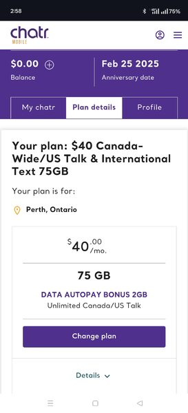 [Amazon.ca] Chatr mobile 75gb $20 prepaid +1 month free - RedFlagDeals ...