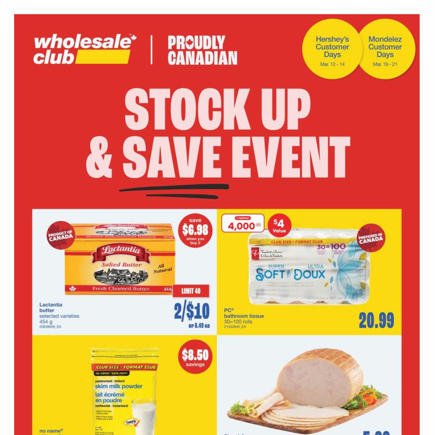 Wholesale Club Weekly Flyer - Stock Up & Save Event (West) - Mar 6 – 26 ...