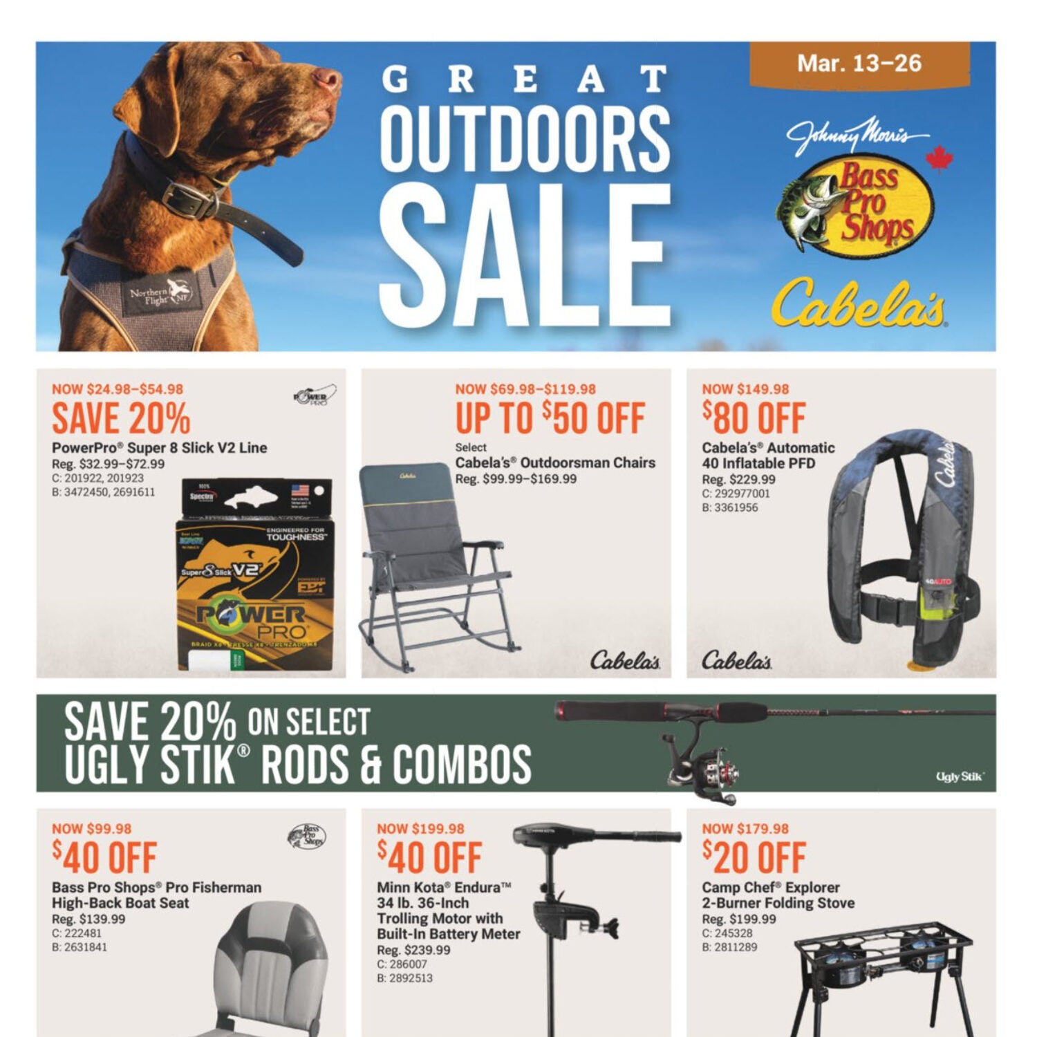 Bass Pro Shops Weekly Flyer - Great Outdoors Sale (BC, ON & NS) - Mar ...