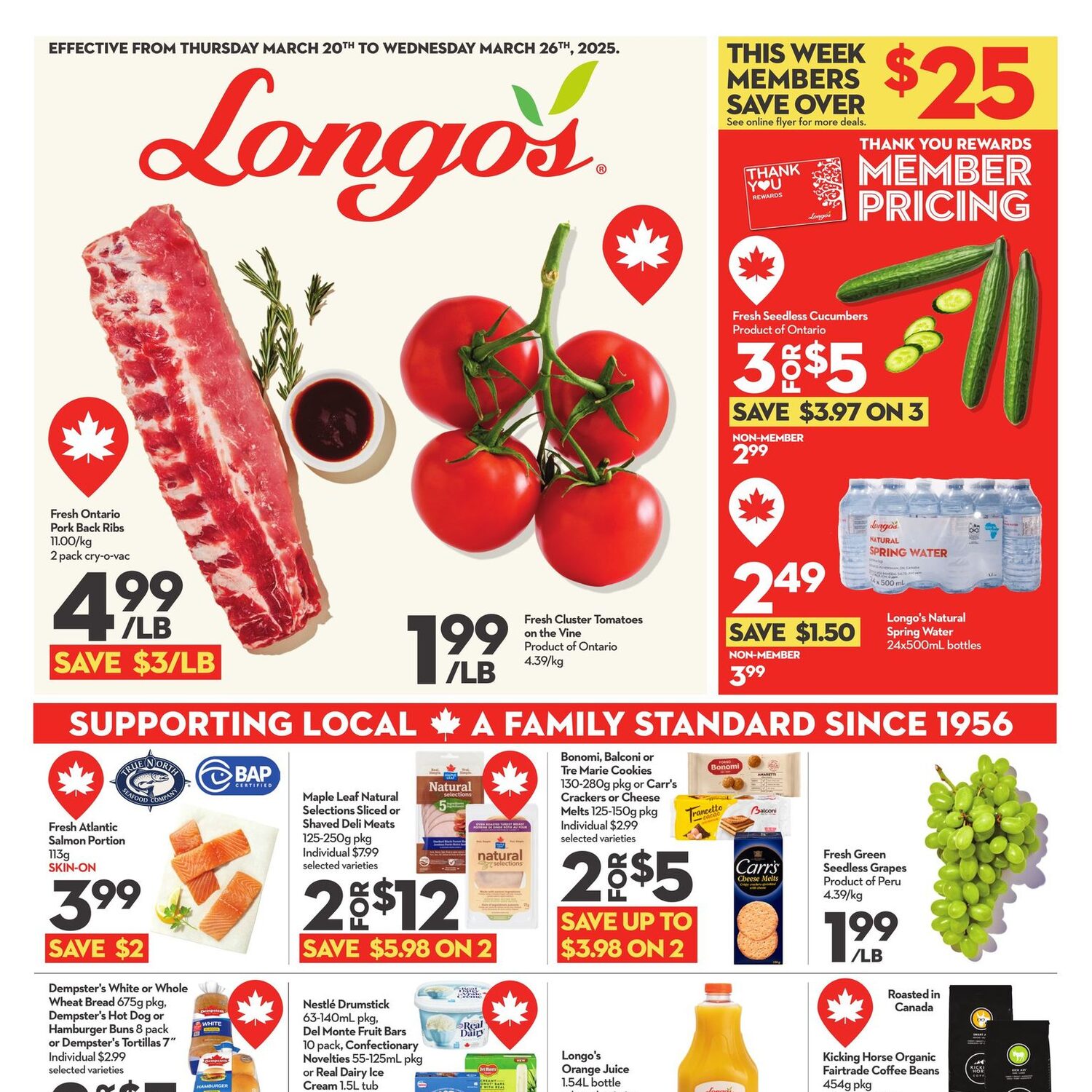 Longos Weekly Flyer - Weekly Savings - Mar 20 – 26 - RedFlagDeals.com