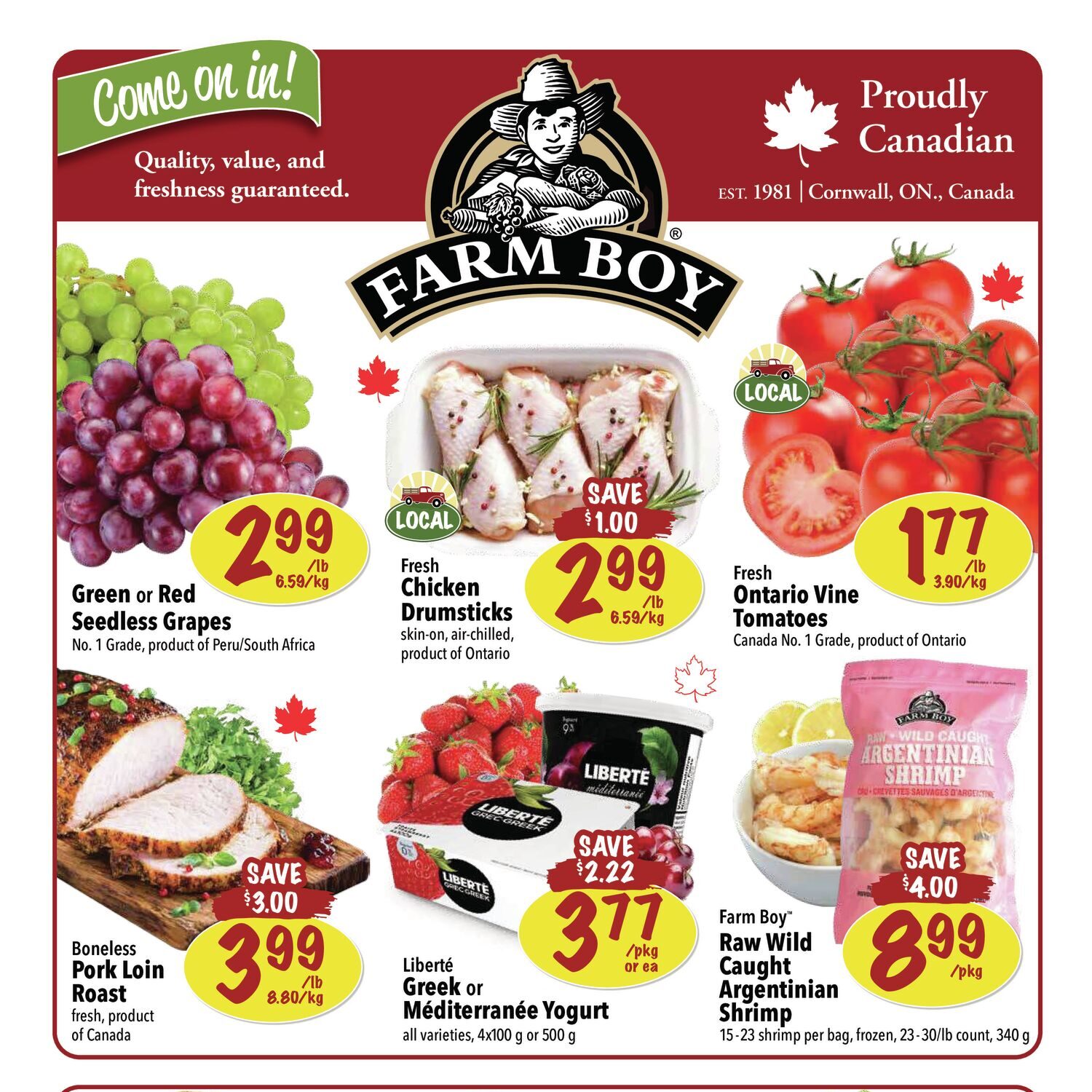 Farm Boy Weekly Flyer - Weekly Savings - Mar 20 – 26 - RedFlagDeals.com
