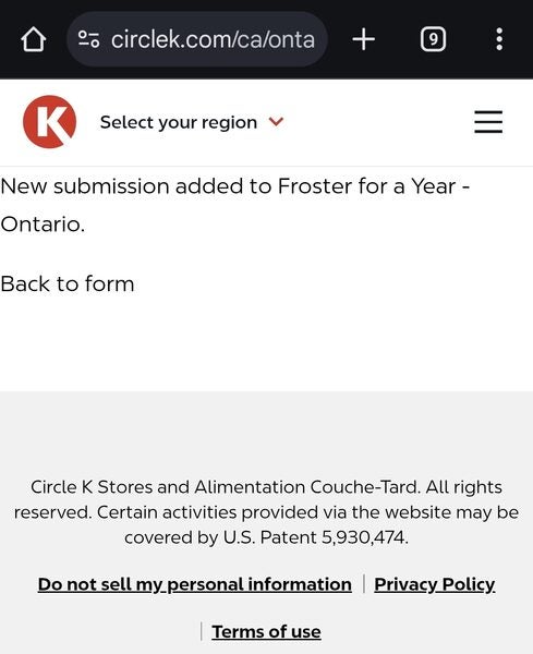 [Other] 2025/07/21 Circle K "Froster for a Year" [QC ok] - RedFlagDeals ...