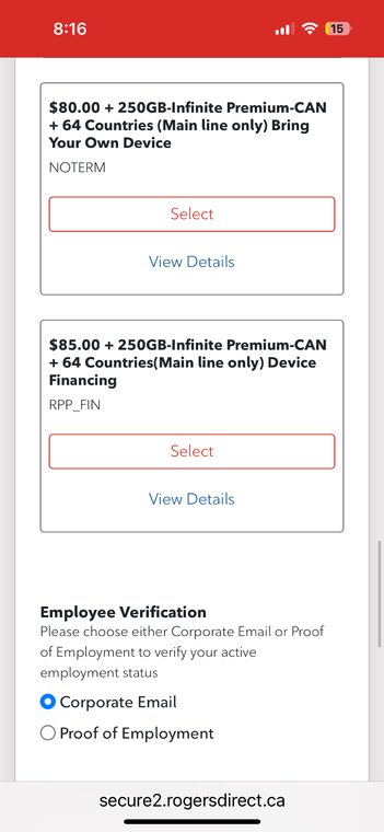 Corporate EPP Plans - Bell/Telus/Rogers - Page 402 - RedFlagDeals.com ...