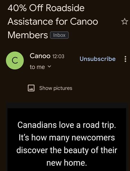 [Canadian Tire] Canoo app get 40% CT roadside assistance - RedFlagDeals ...