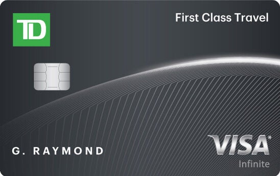 [TD Bank] TD First Class Travel Visa Infinite* Card: Up to $1,250 in ...