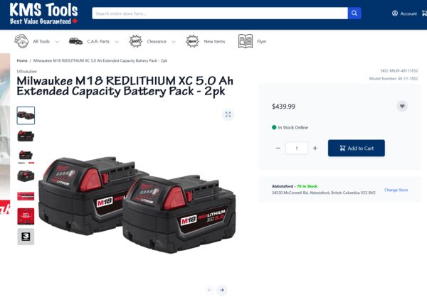 Home Depot Milwaukee Battery Deals