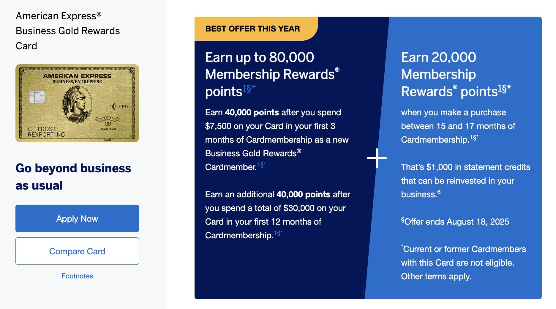 [American Express] American Express Summer Offers - Up to 200,000 ...