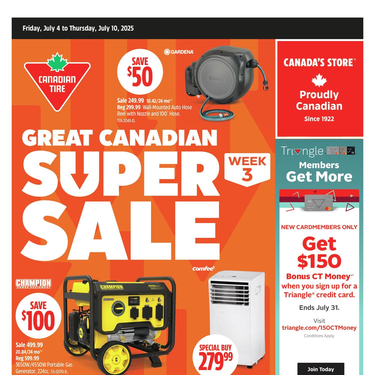 Canadian Tire Weekly Flyer - Weekly Deals - Great Canadian Super Sale ...