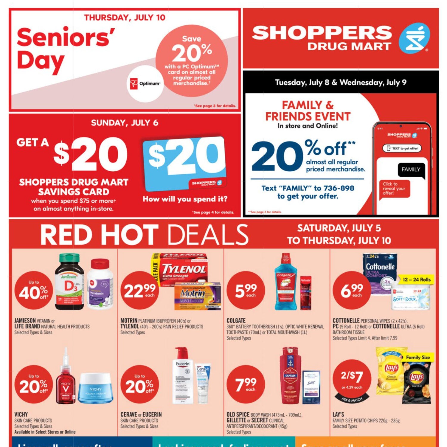 Shoppers Drug Mart Weekly Flyer - Weekly Savings (ON) - Jul 5 – 10 ...